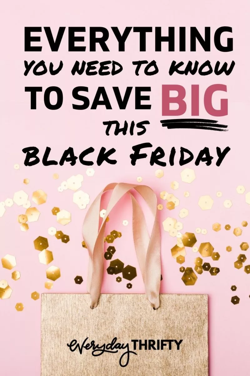 The BEST Black Friday Tips - Everyday Thrifty