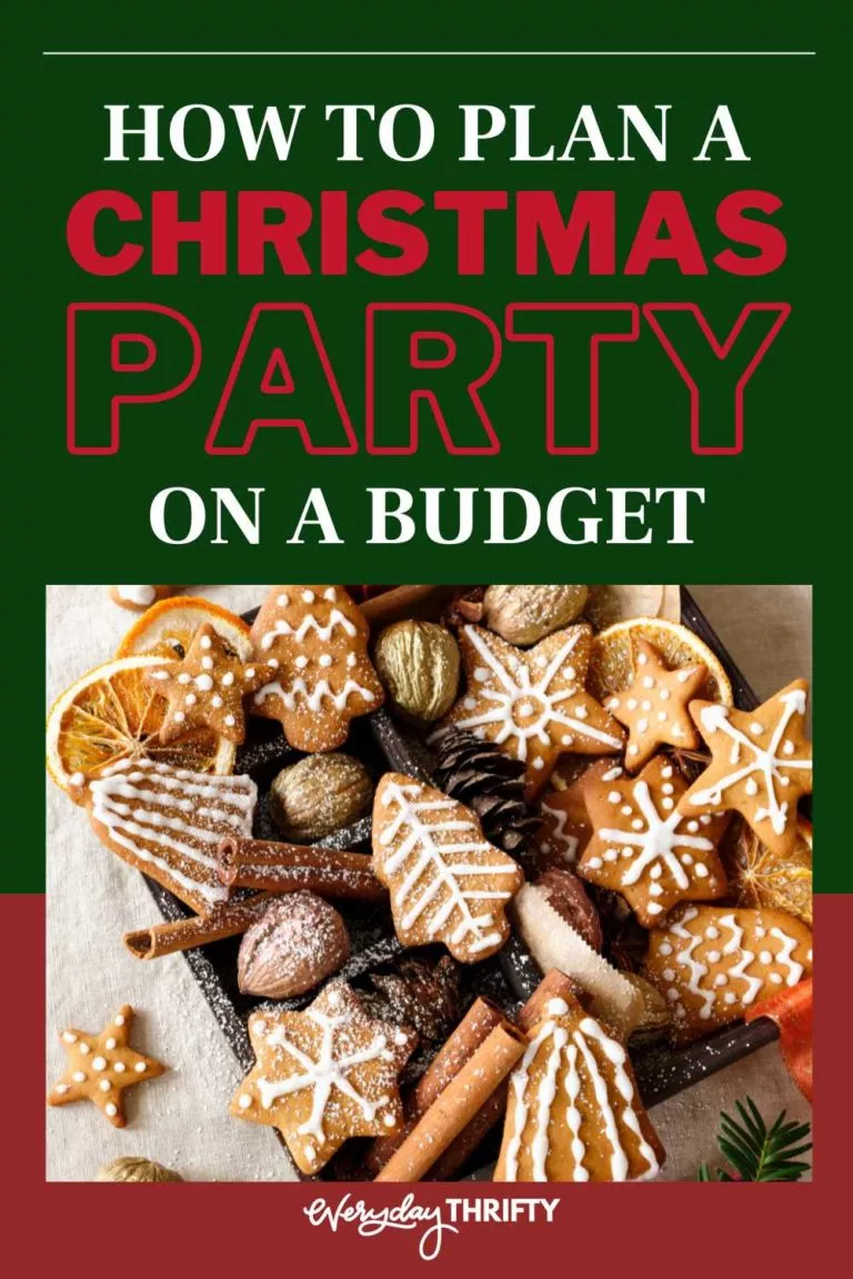 How To Plan A Christmas Party That Won't Break The Bank - Everyday Thrifty